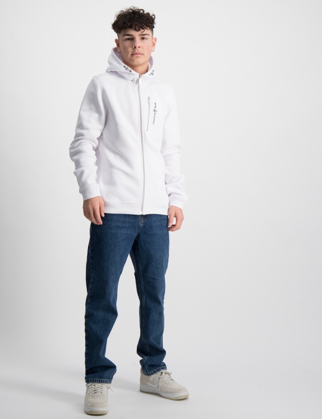 Sail Racing Vit JR BOWMAN ZIP HOOD för Kille | Kids Brand Store