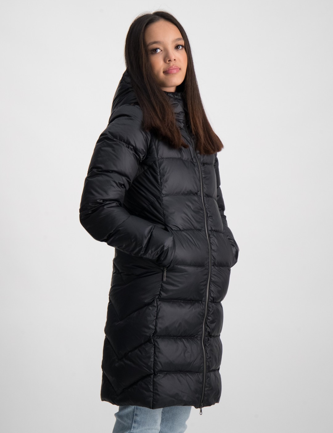 Parajumpers Sort Leah Sheen Jacket til Pige | Kids Brand Store