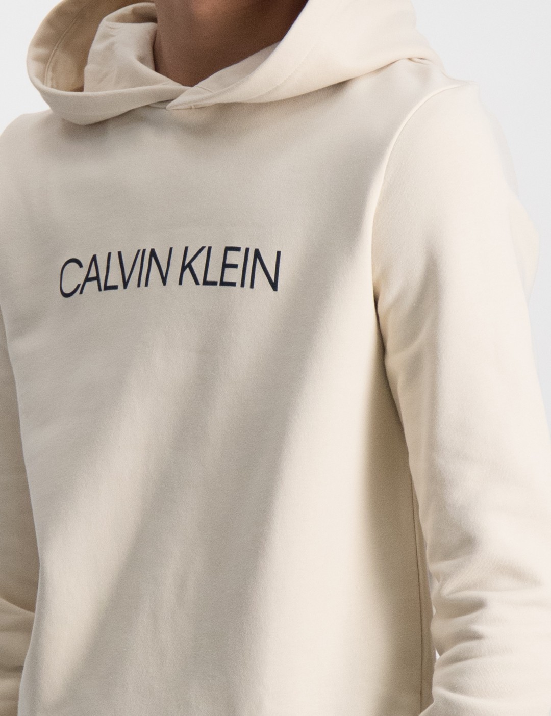 Beige INSTITUTIONAL LOGO HOODIE für Jungen | Kids Brand Store