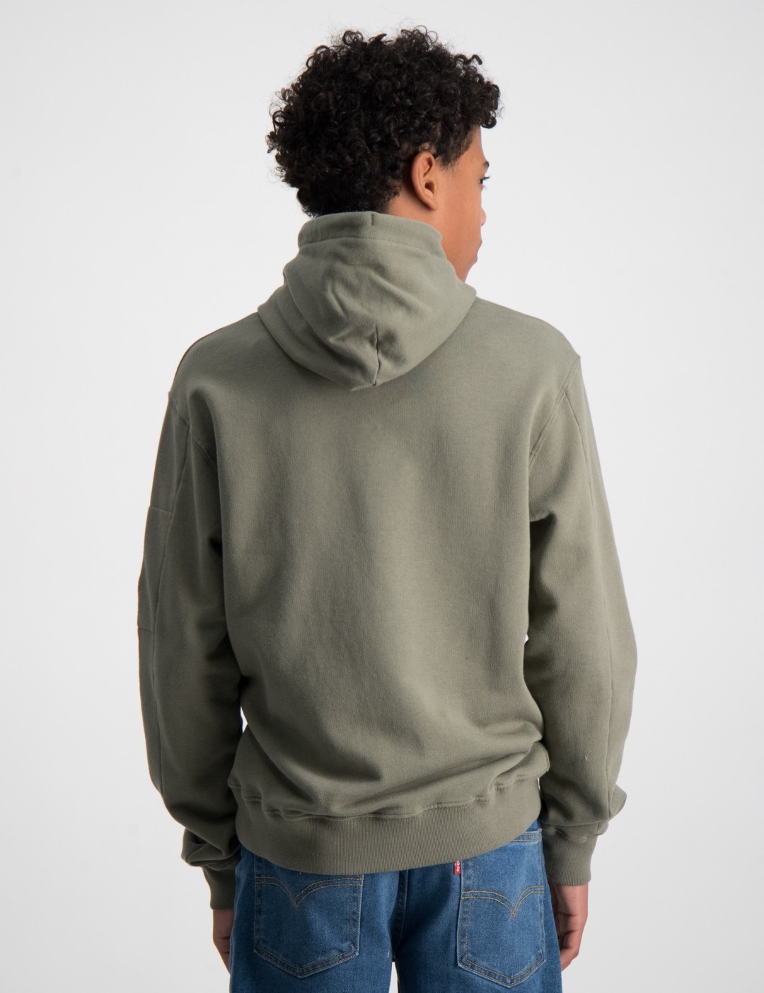 Grøn BASIC FLEECE HOODIE til Dreng | Kids Brand Store