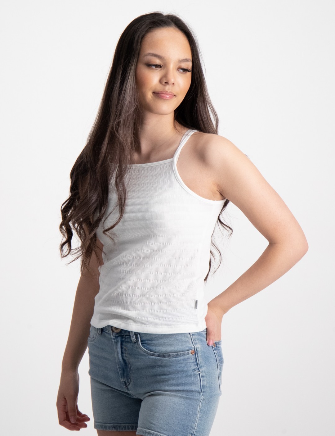 Garcia Hvit Girls Singlet til Jente | Kids Brand Store