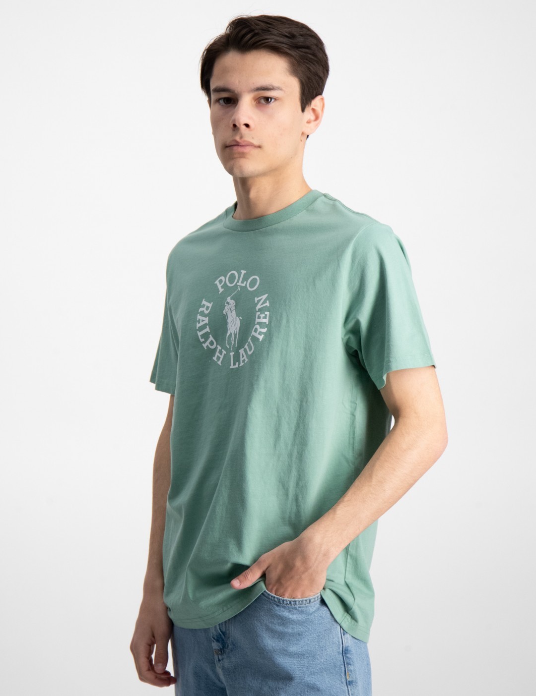 Polo Ralph Lauren Sininen Big Pony Logo Cotton Jersey Tee varten Pojat ...