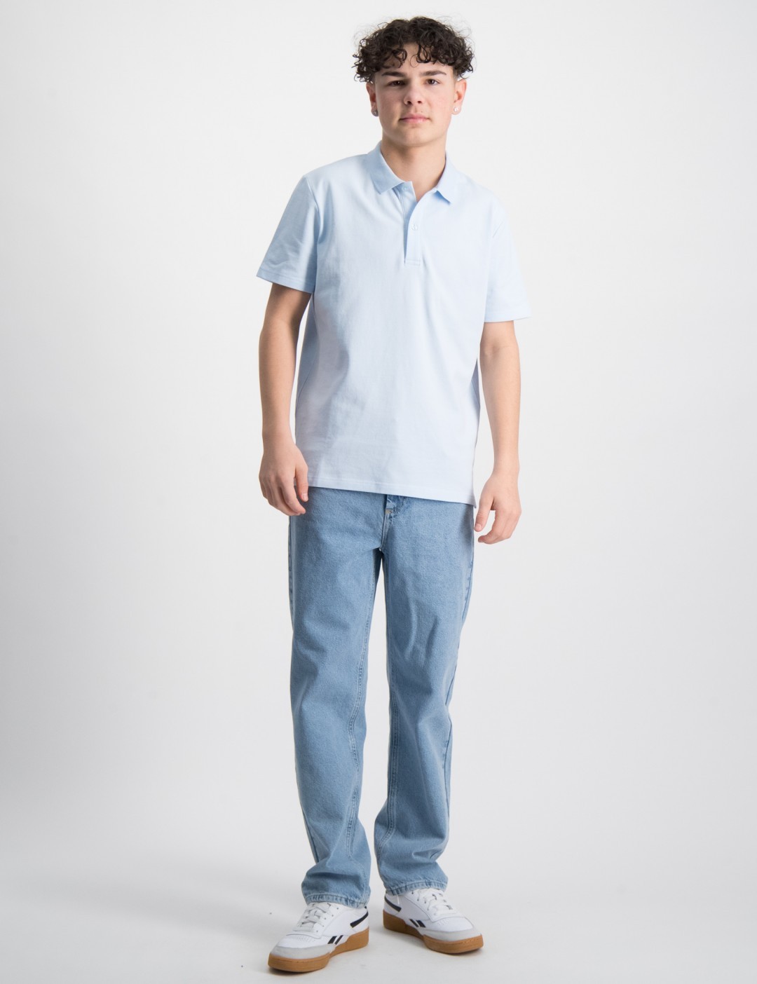 RYVLS Blå Classic Piké för Kille | Kids Brand Store