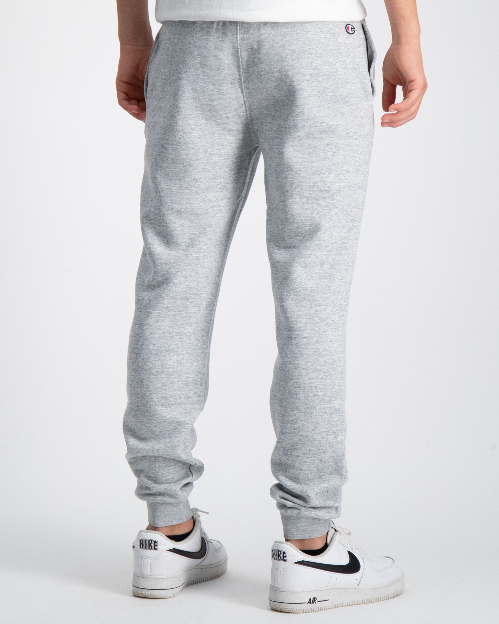Champion Grå Rib Cuff Pants för Kille | Kids Brand Store