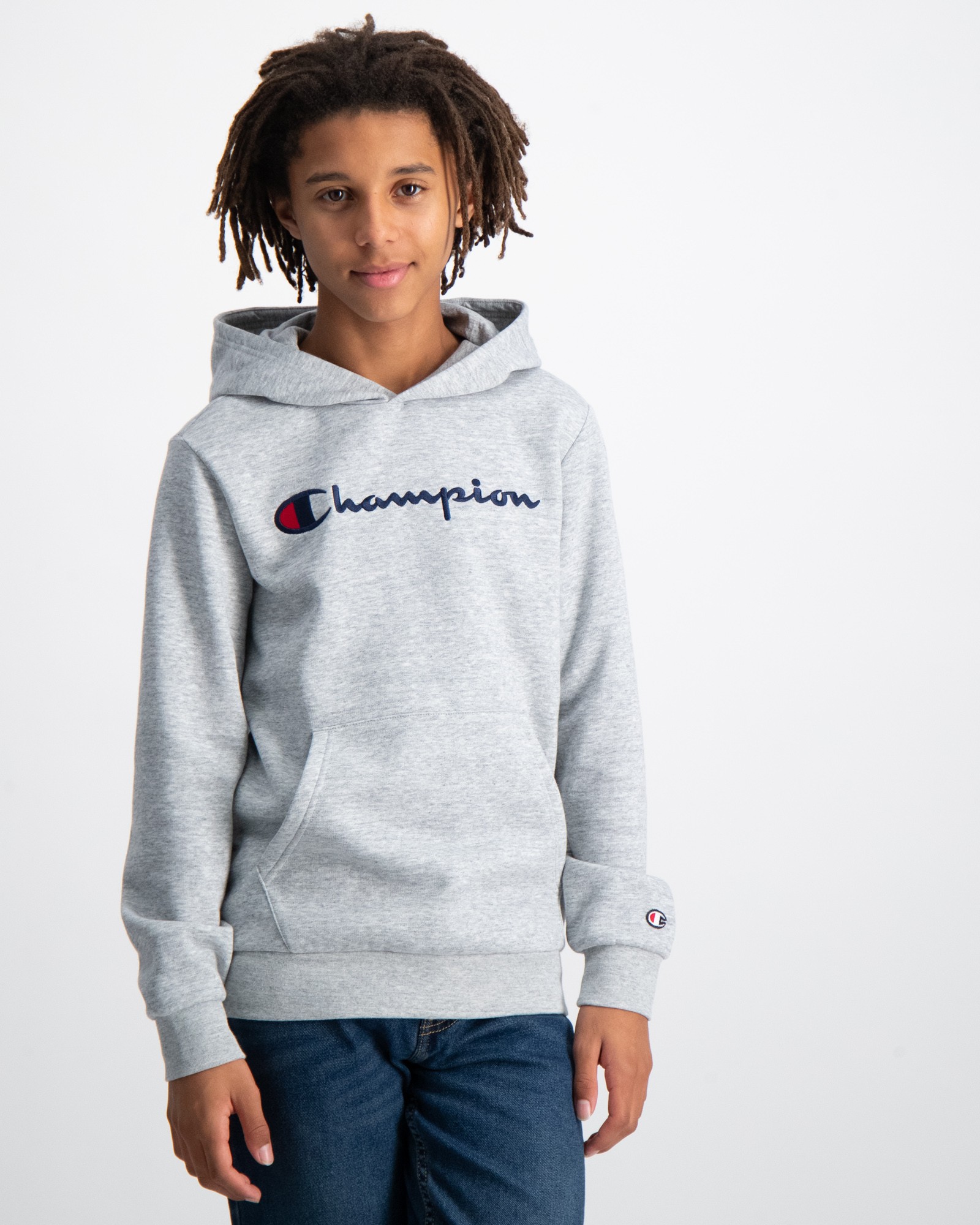 Champion Grau Hooded Sweatshirt für Jungen | Kids Brand Store