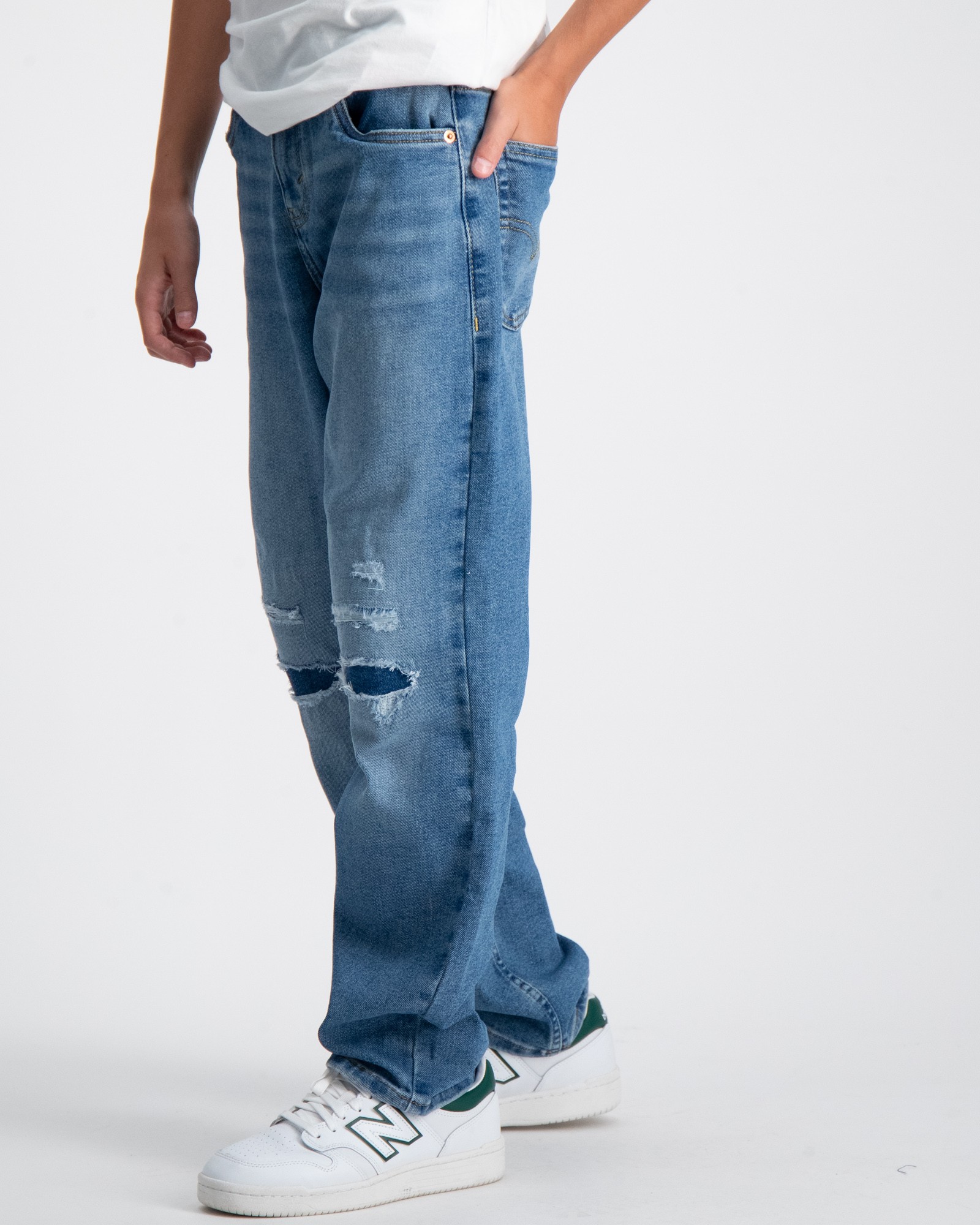 Levis Blå STAY LOOSE TAPER JEANS för Kille | Kids Brand Store