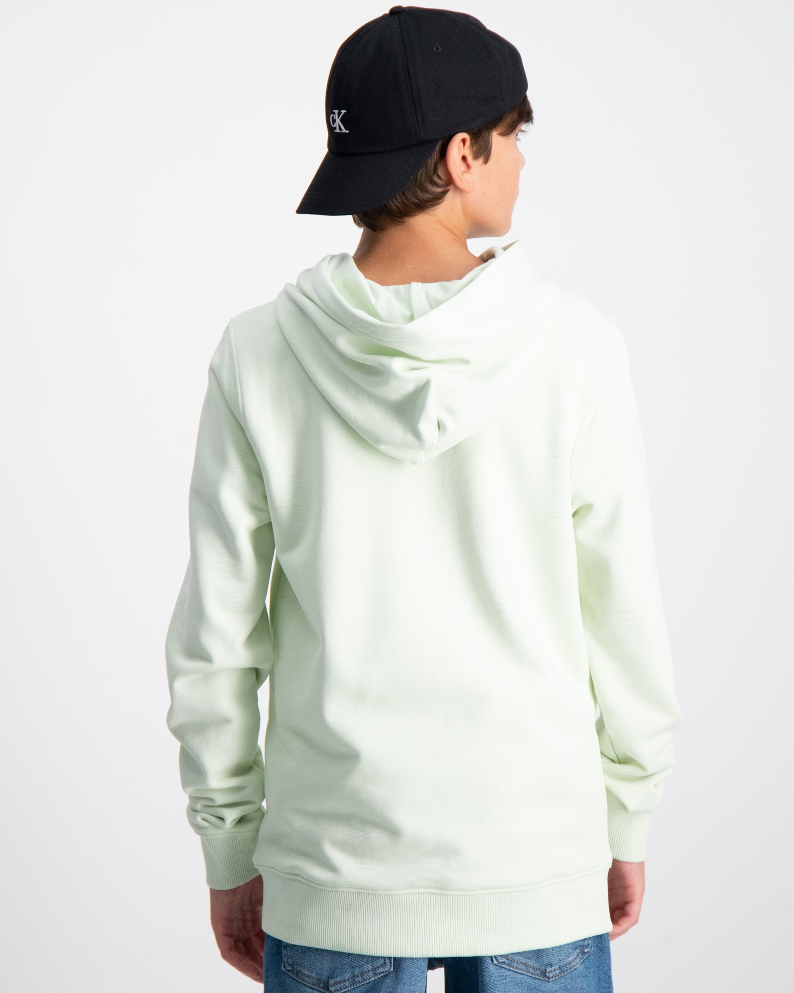 Calvin Klein Grün SMALL MONOGRAM HOODIE für Jungen | Kids Brand Store