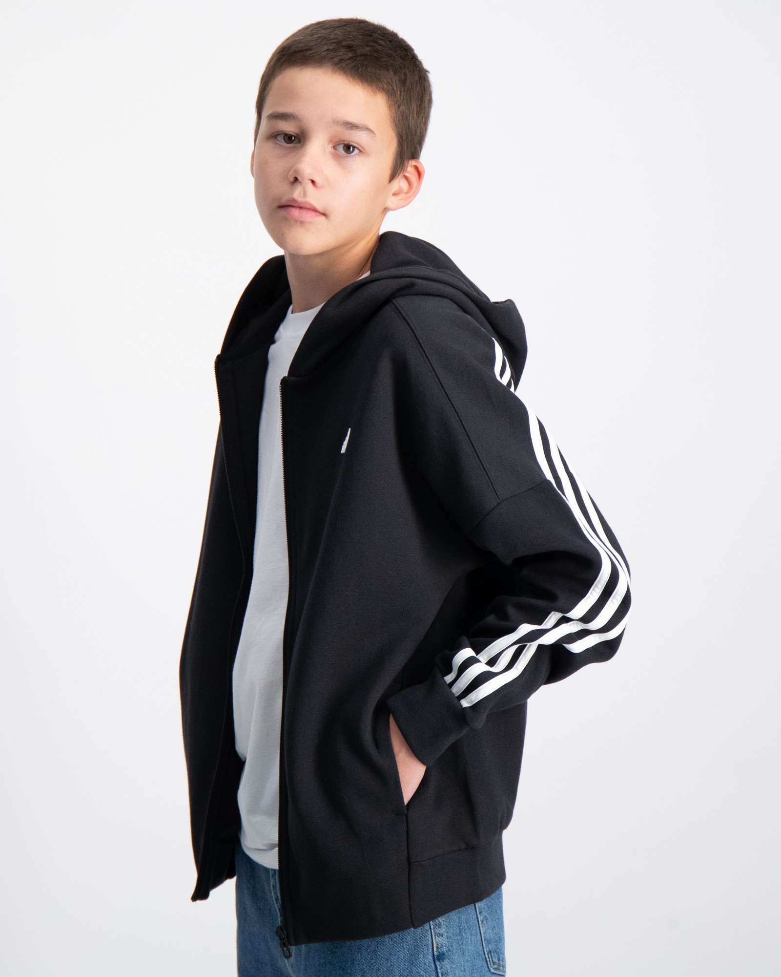 Adidas Performance Sort U FI 3S FZ HD til Dreng | Kids Brand Store