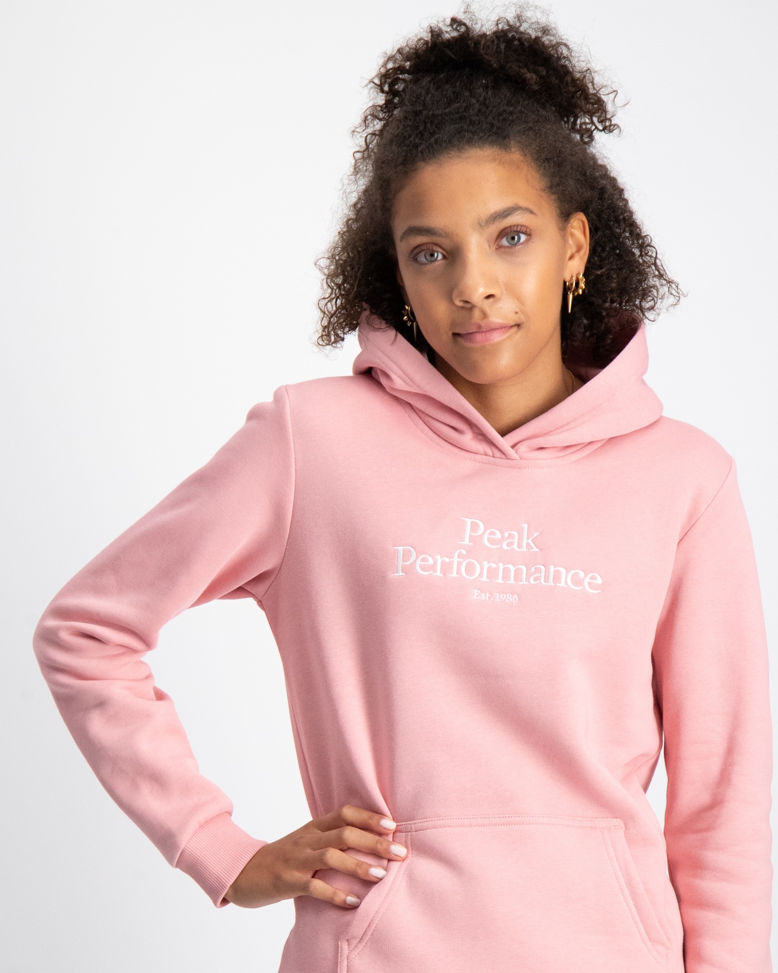 Peak Performance Rosa Jr Original Hood til Pige | Kids Brand Store