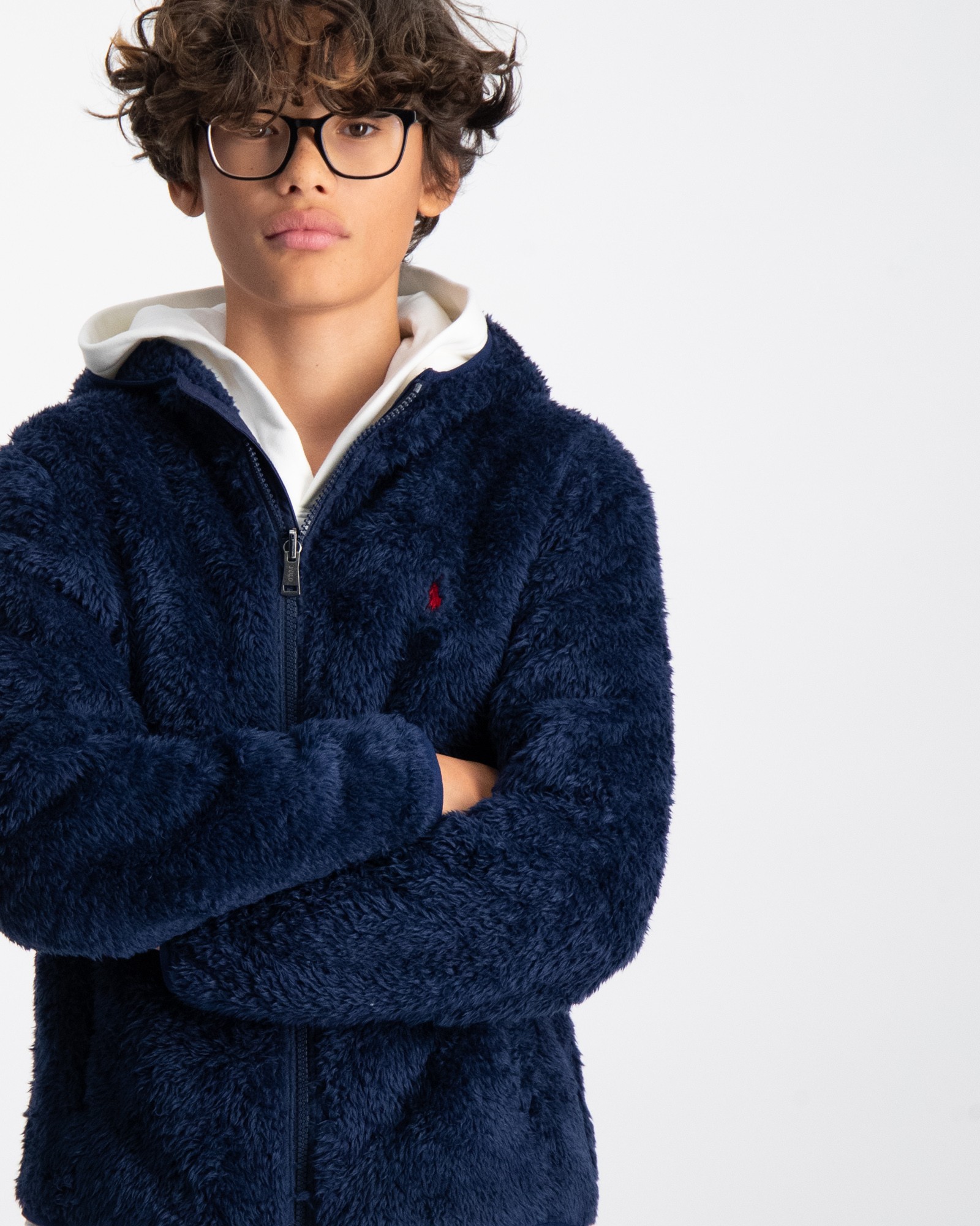 Blau P-Layer 2 Teddy Fleece Jacket für Jungen | Kids Brand Store