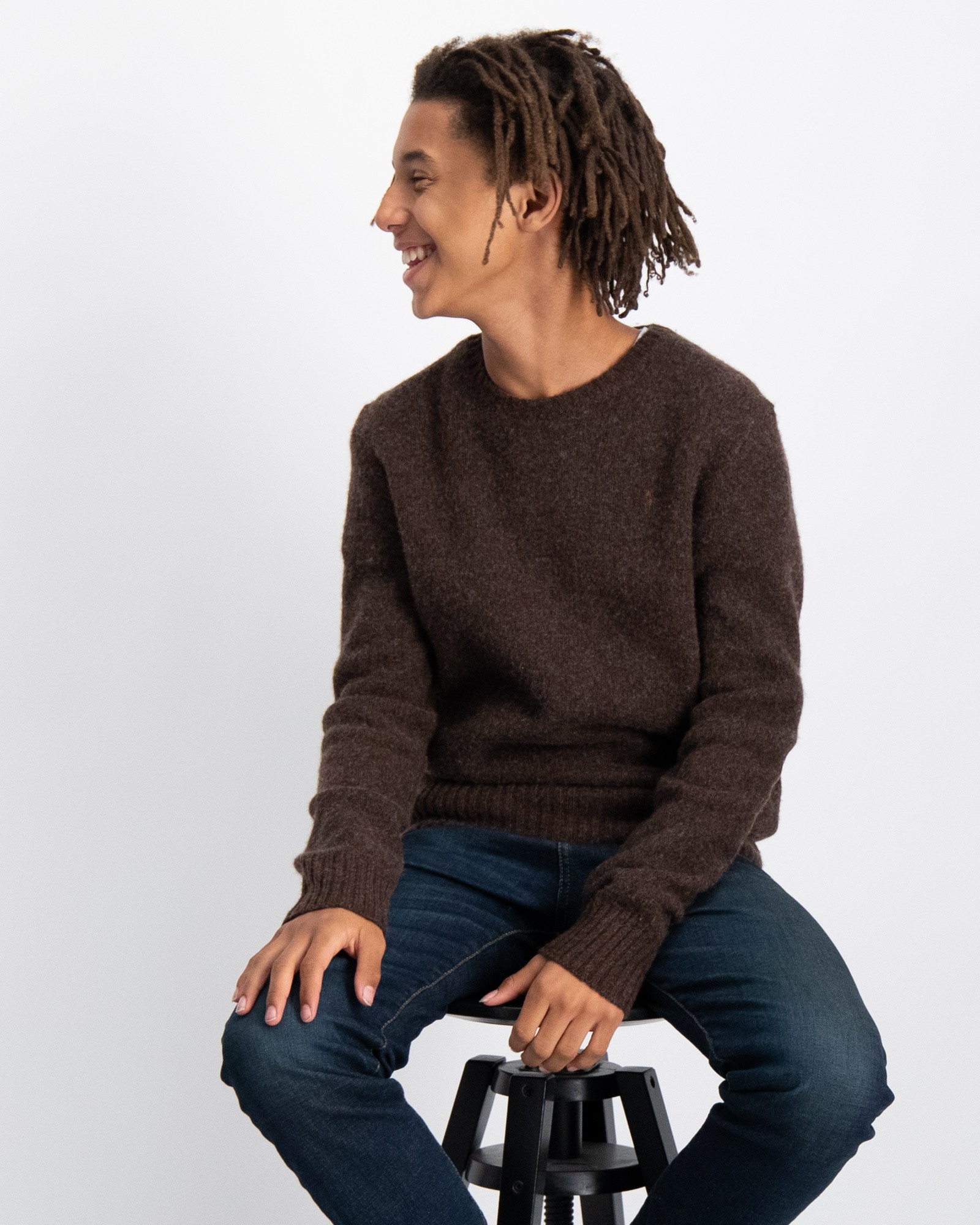 Polo Ralph Lauren Brun Elbow-Patch Wool-Cashmere Sweater för Kille ...