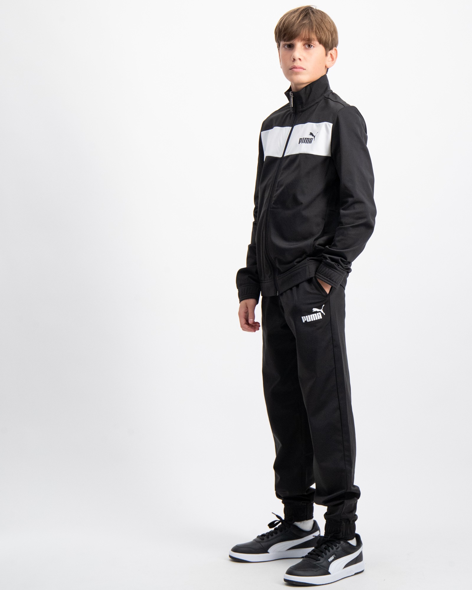 Svart Poly Suit cl B för Kille | Kids Brand Store