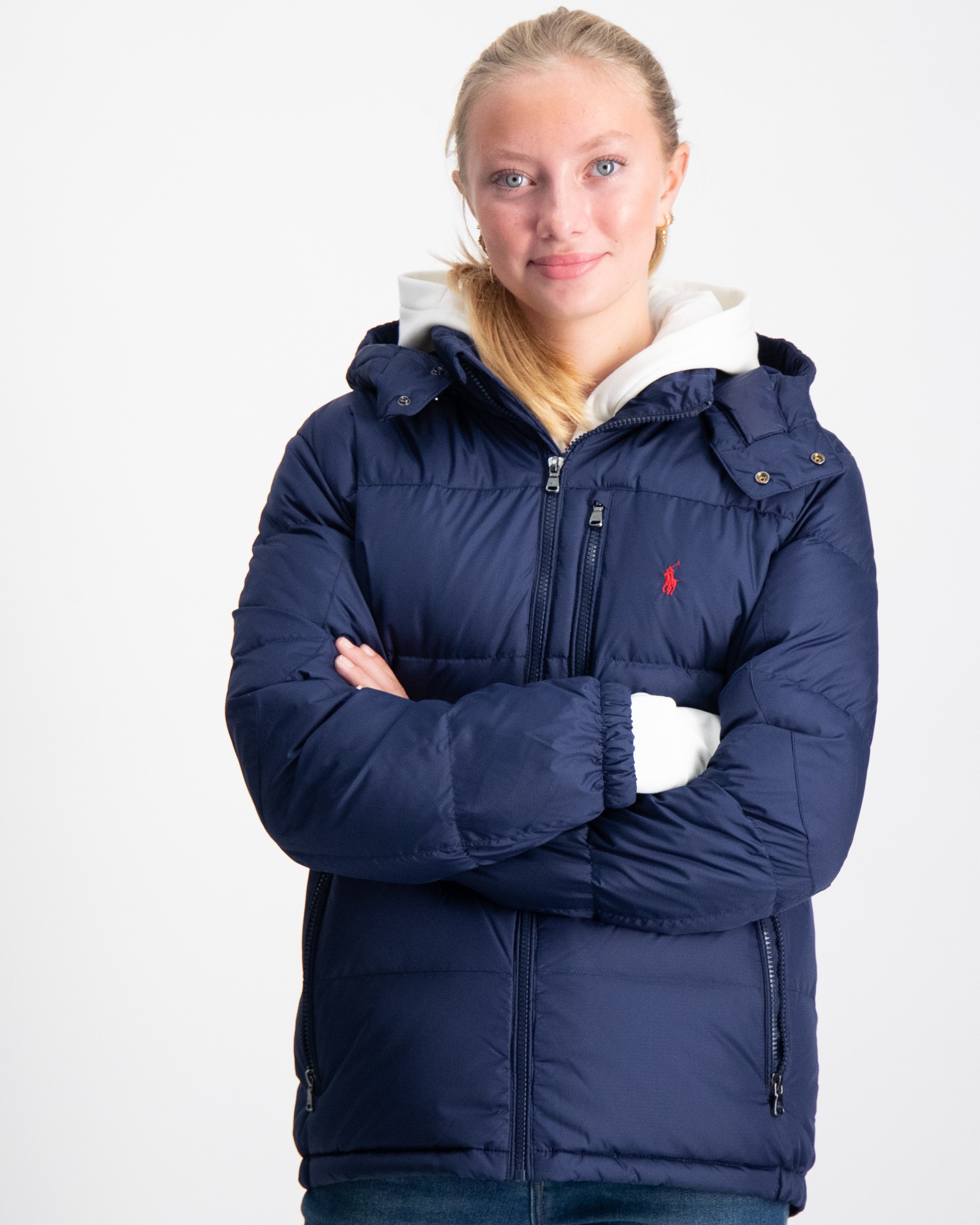 Polo Ralph Lauren Blå El Cap Jacket til Jente | Kids Brand Store