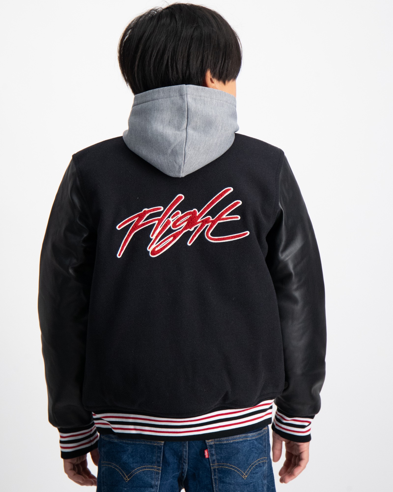 Sort JDG VARSITY JKT til Dreng | Kids Brand Store