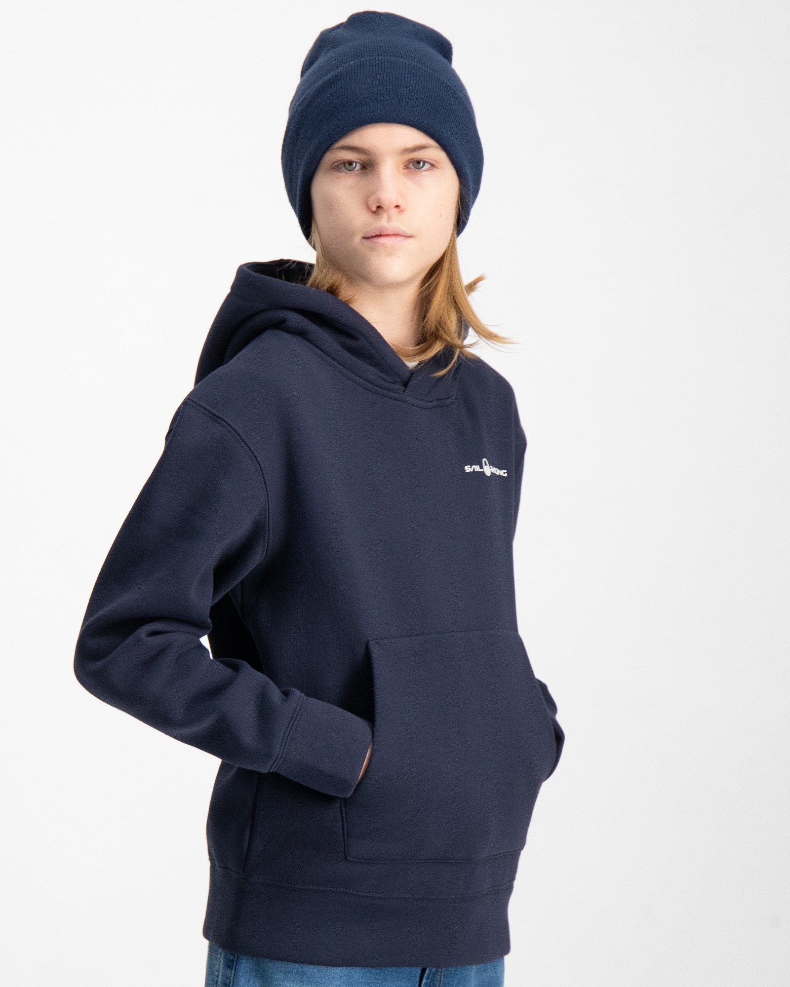 Blau JR RACE HEAVY HOOD für Jungen | Kids Brand Store