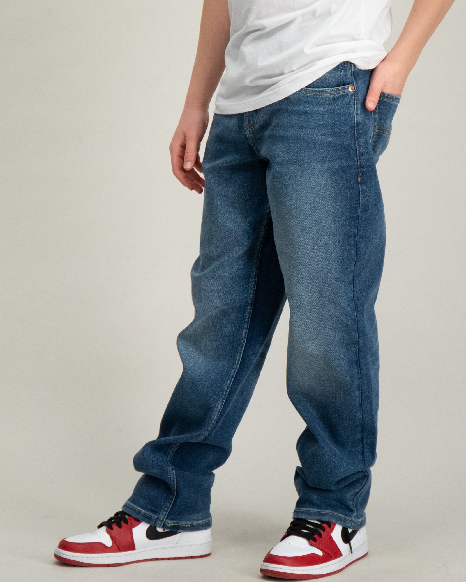 Levis Blå LVB STAY LOOSE TAPER JEANS för Kille | Kids Brand Store