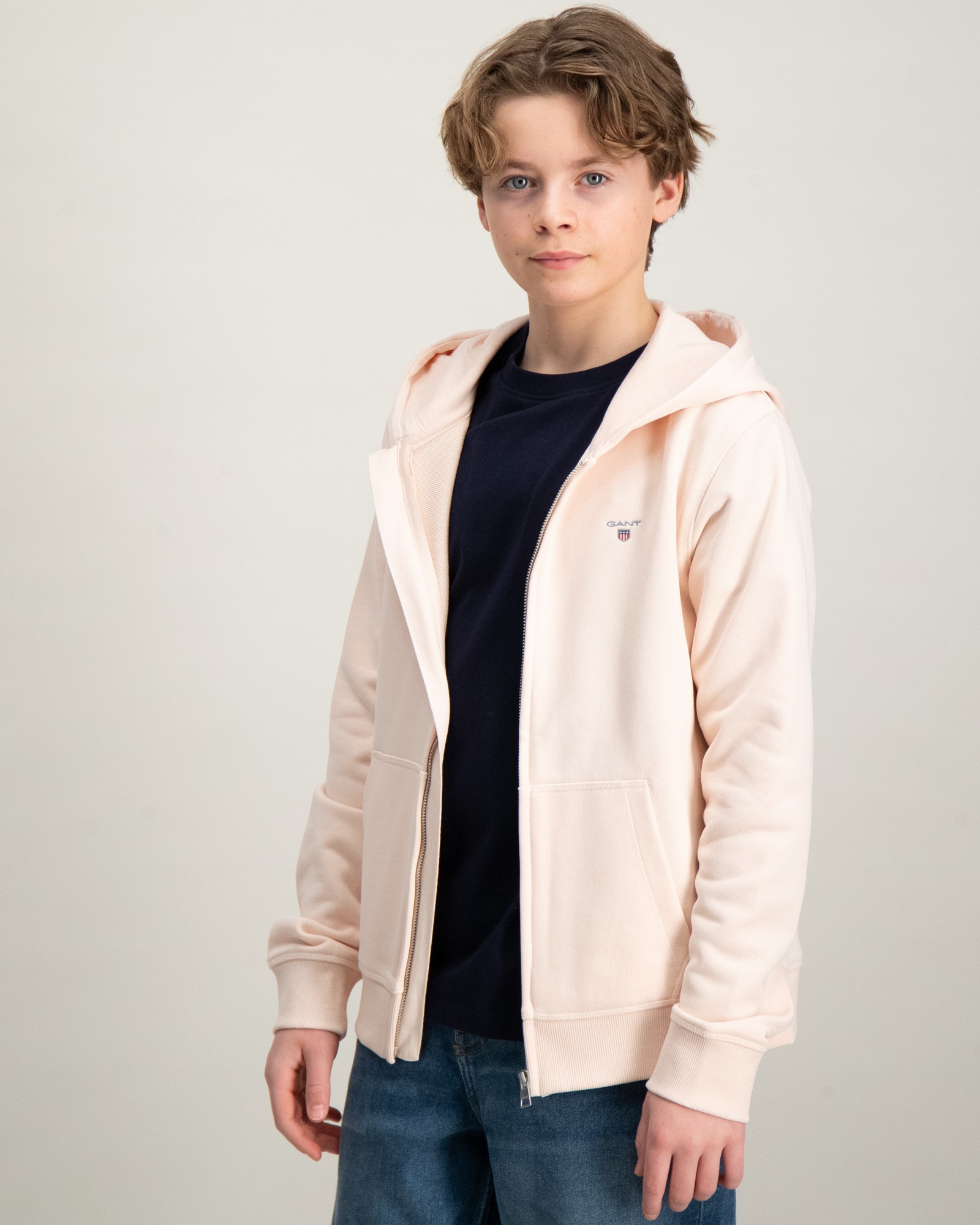 Rosa THE ORIGINAL FULL ZIP SWEAT HOODIE för Kille | Kids Brand Store