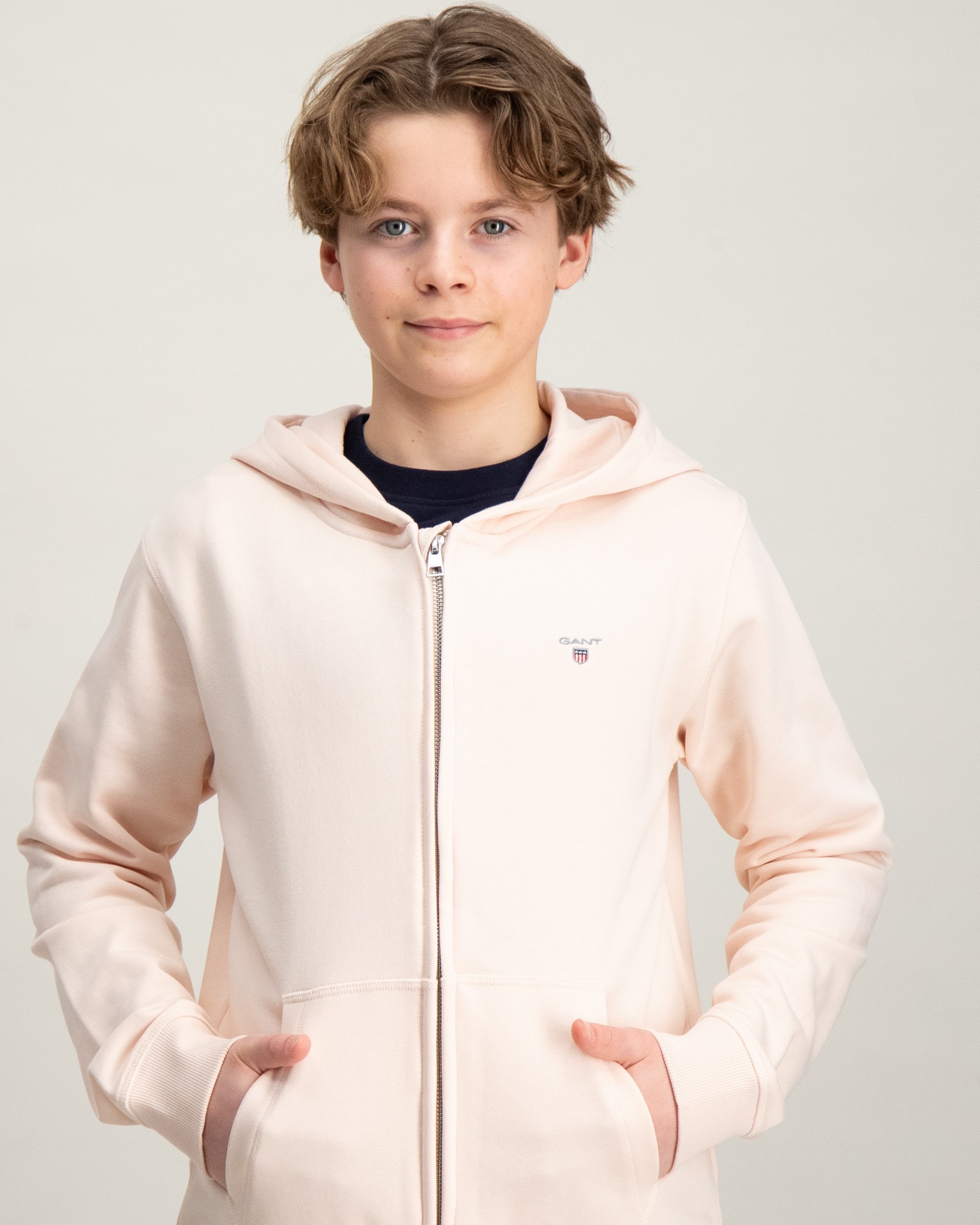 Rosa THE ORIGINAL FULL ZIP SWEAT HOODIE för Kille | Kids Brand Store