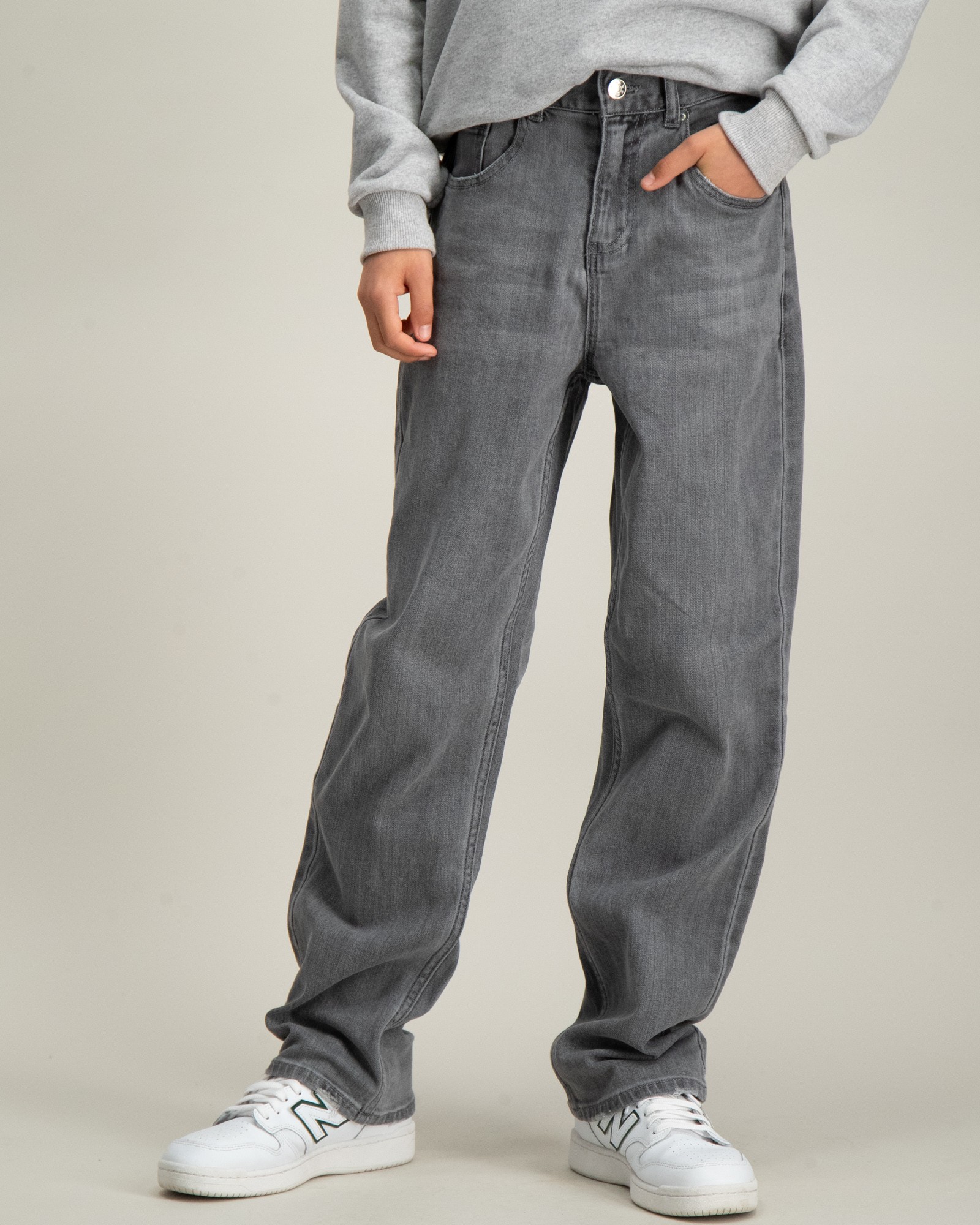 RYVLS Grau Baggy Denim für Jungen | Kids Brand Store