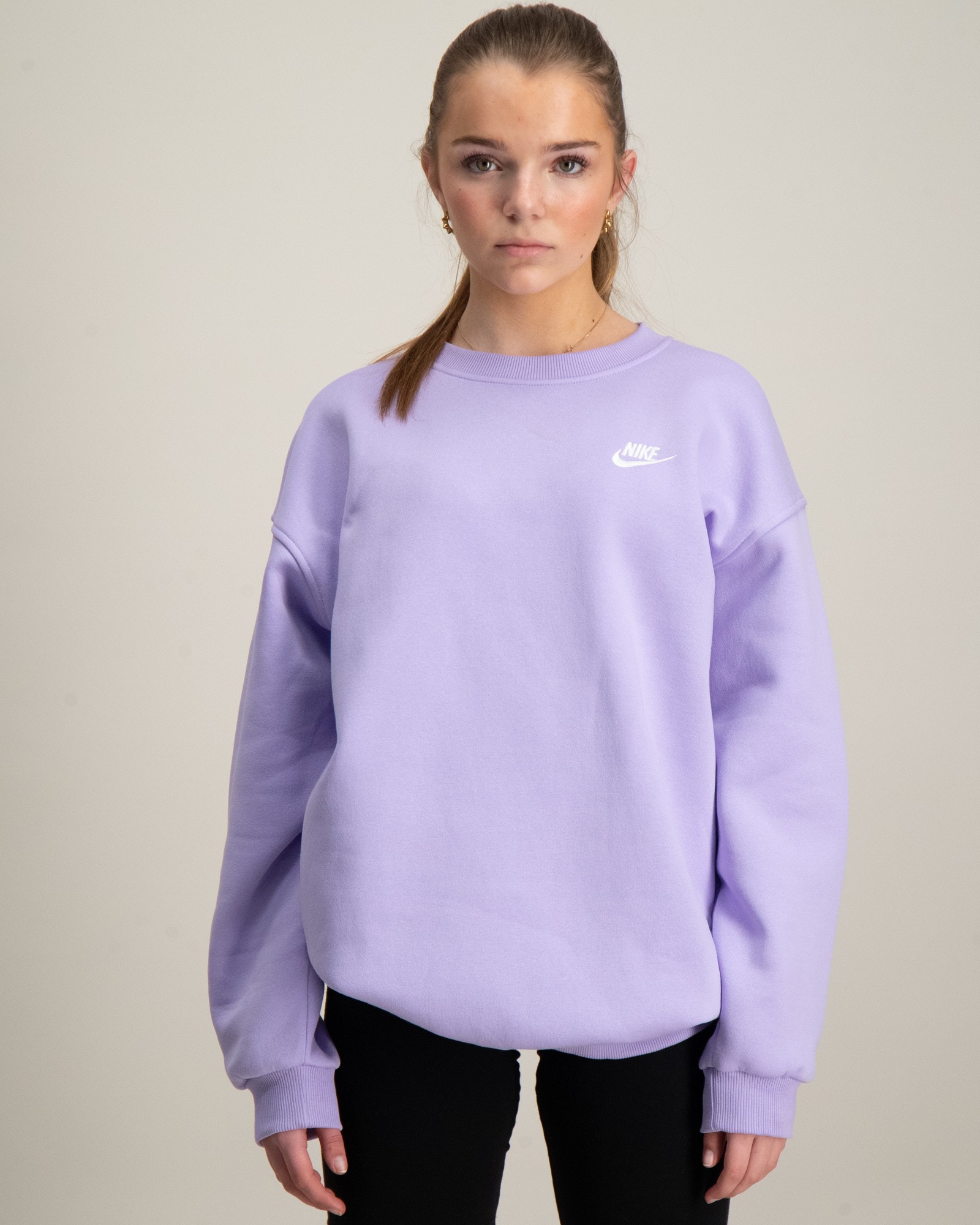Lila G NSW CLUB FLC OVRSZD CREW LBR för Tjej | Kids Brand Store