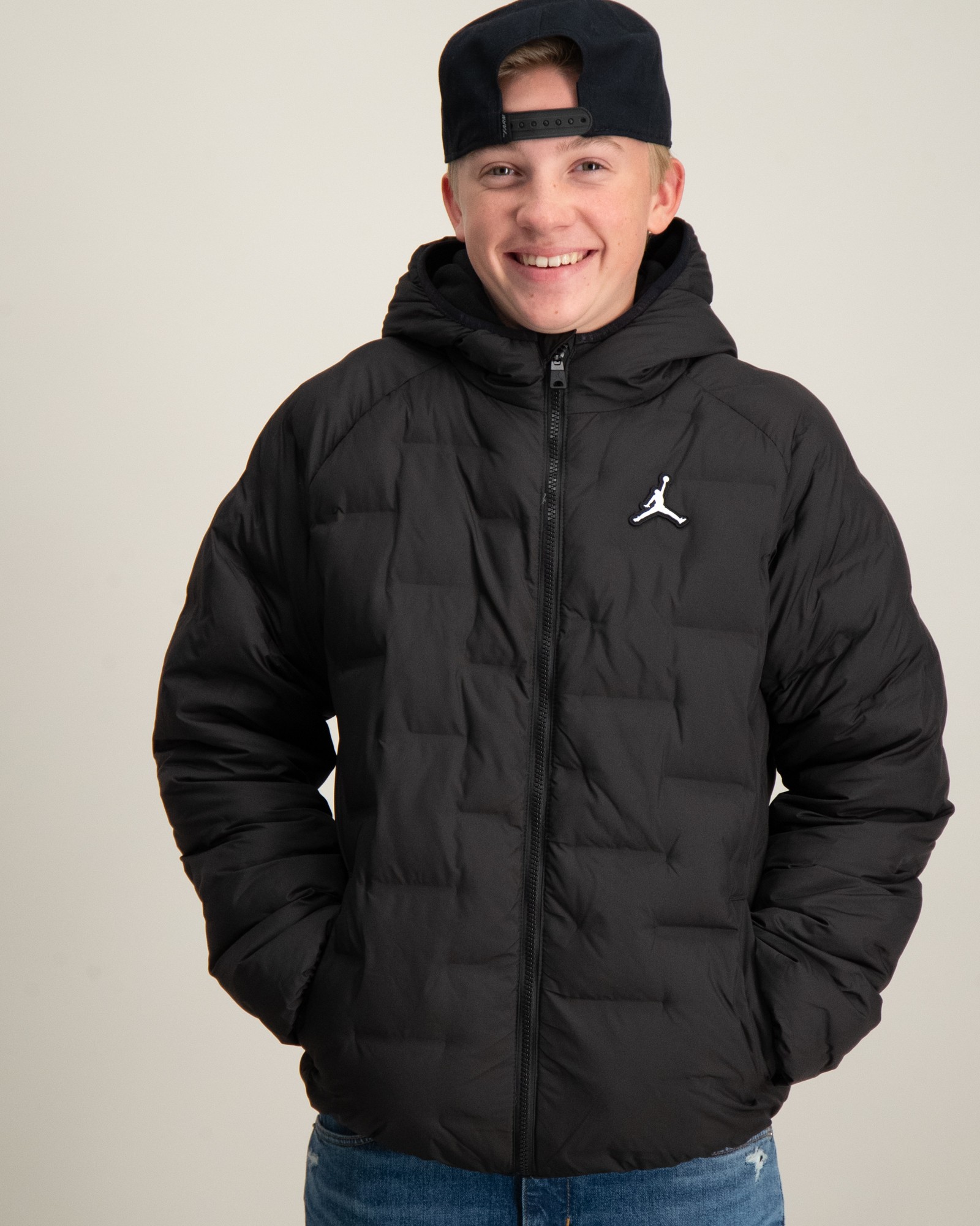 Svart JDN WELDED JORDAN PUFFER til Gutt | Kids Brand Store
